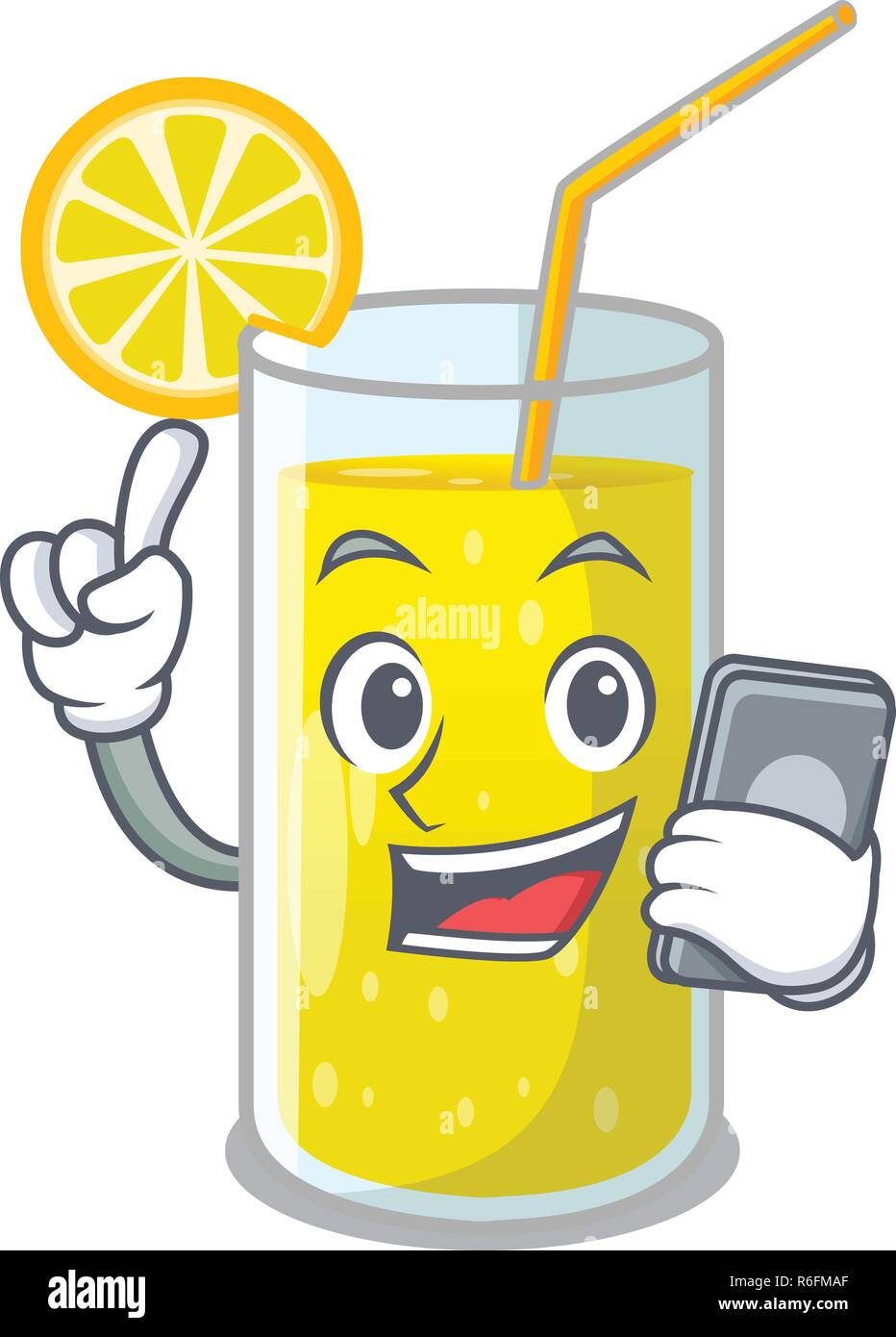 Glass Of Juice Cartoon