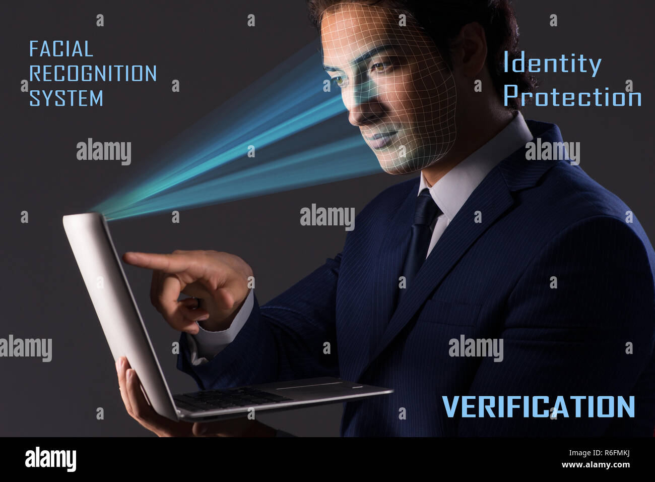 Concept of face recognition software and hardware Stock Photo - Alamy