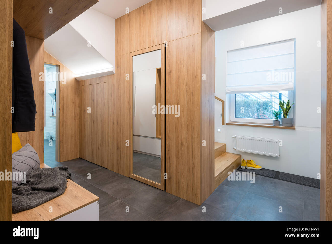 Interior modern house hall hi-res stock photography and images - Alamy