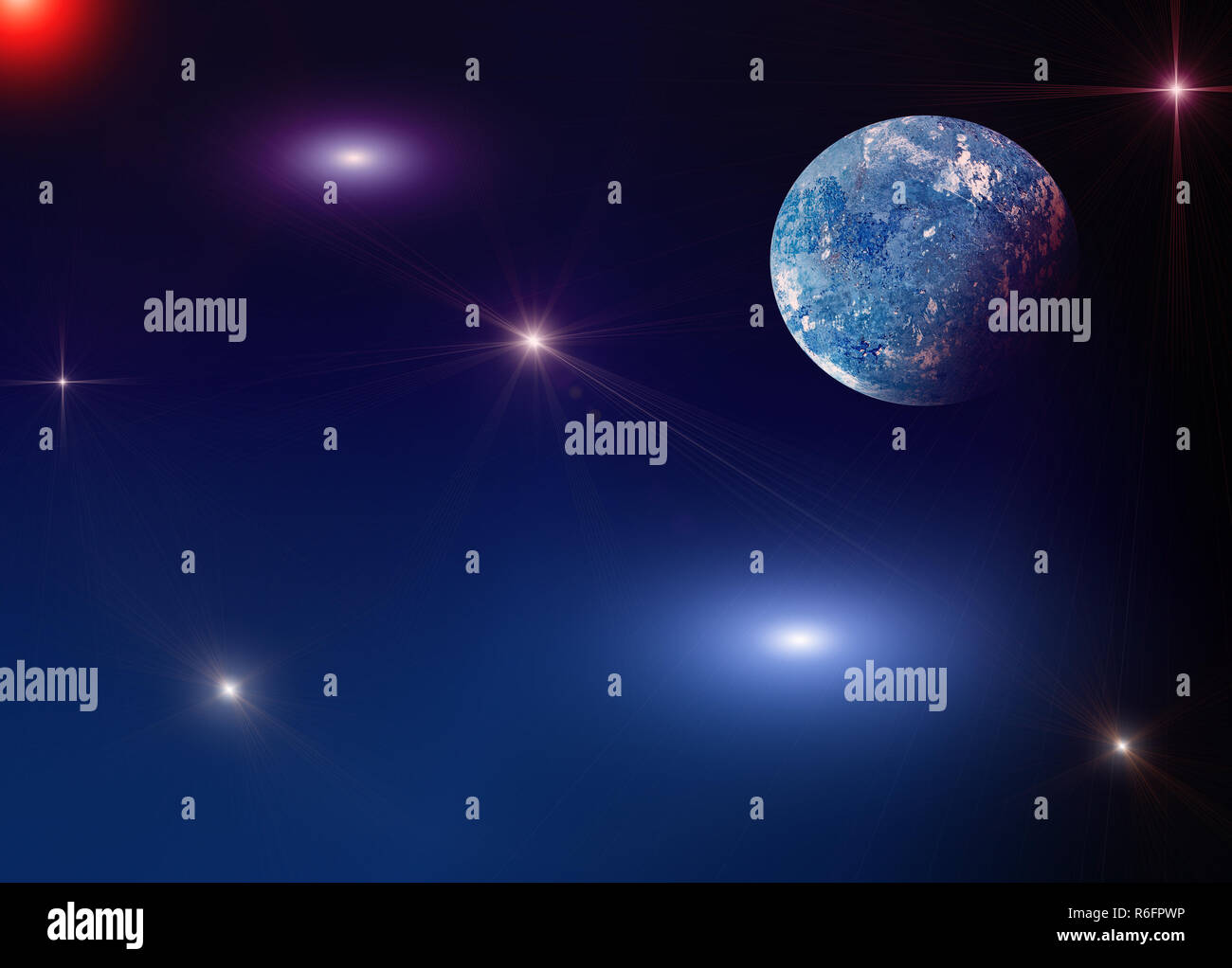 Planets And Constellations In The Sky