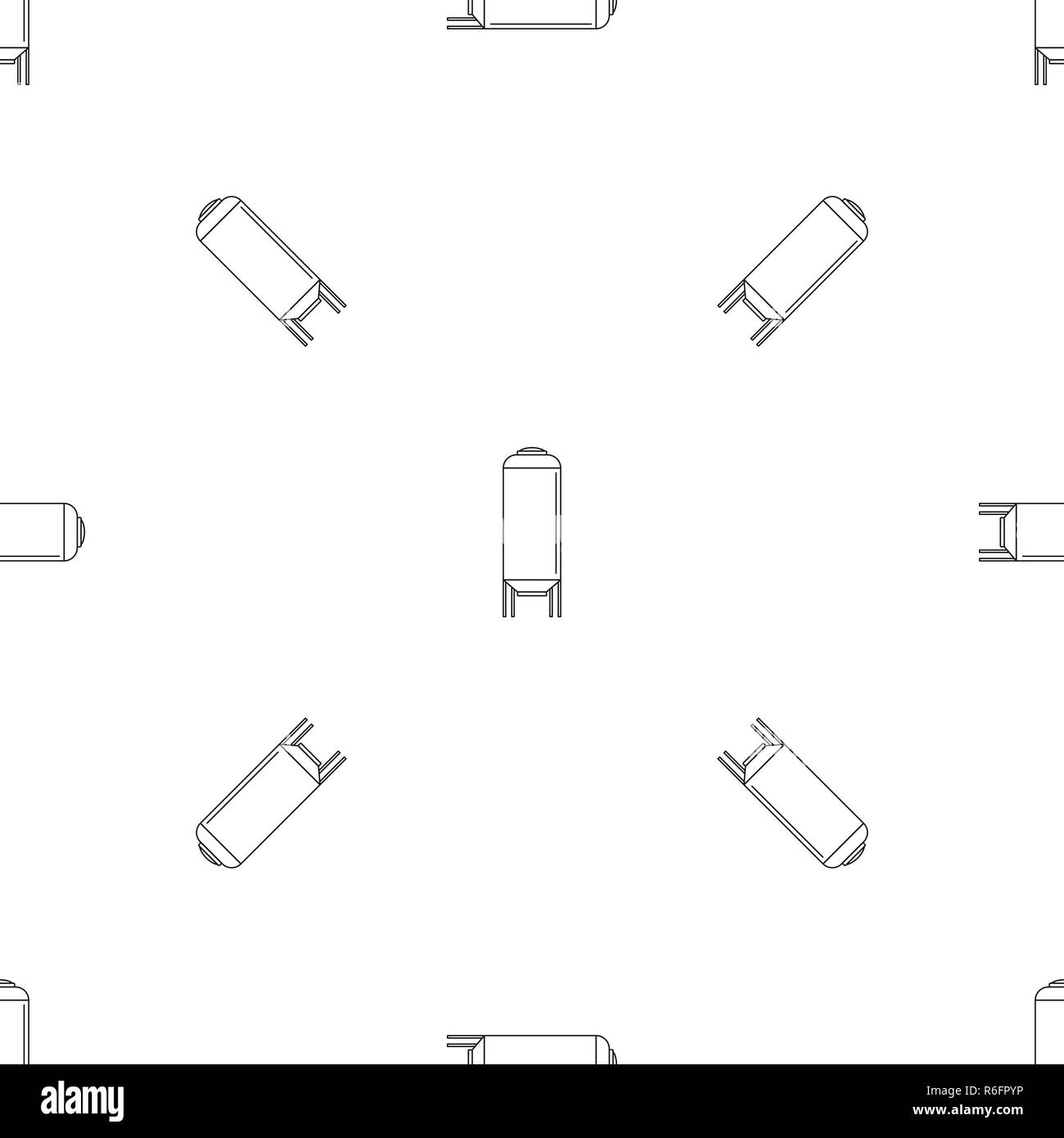 Beer barrel icon. Outline illustration of beer barrel vector icon for ...
