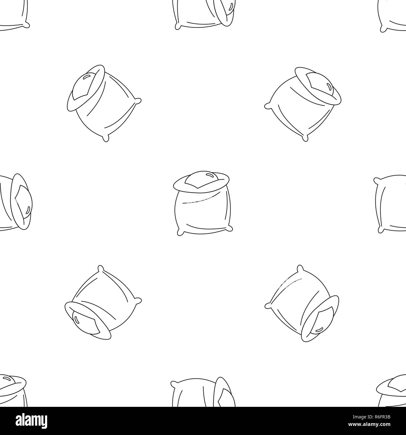 Wheat bag icon. Outline illustration of wheat bag vector icon for web ...