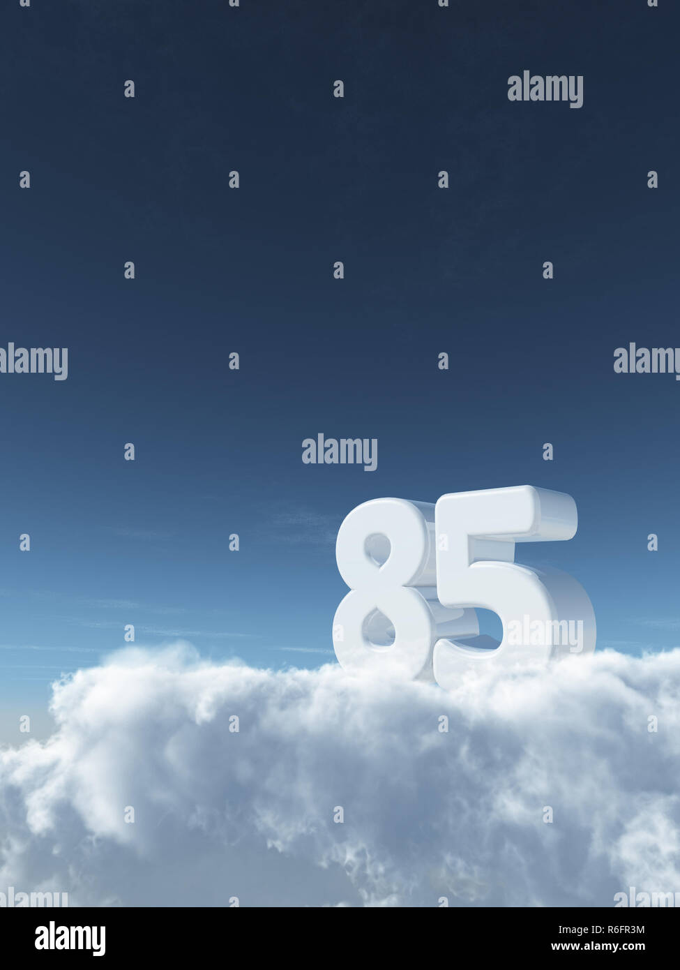 number in the sky Stock Photo - Alamy