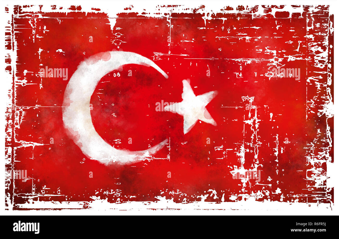 flag of turkey Stock Photo - Alamy