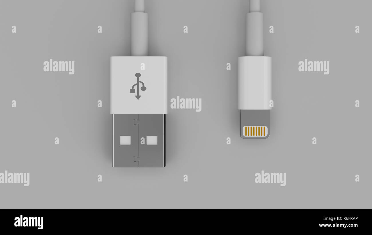 Lightning connector usb hi-res stock photography and images - Alamy