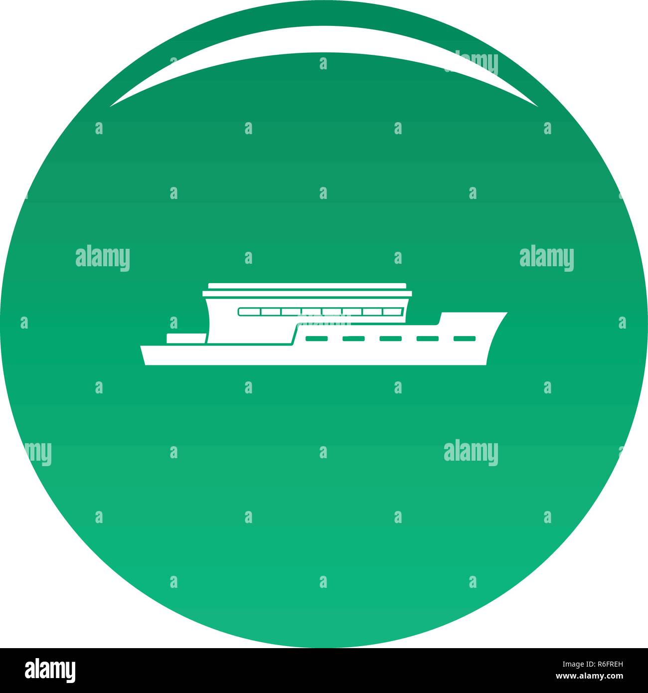 Ship river icon. Simple illustration of ship river vector icon for any ...