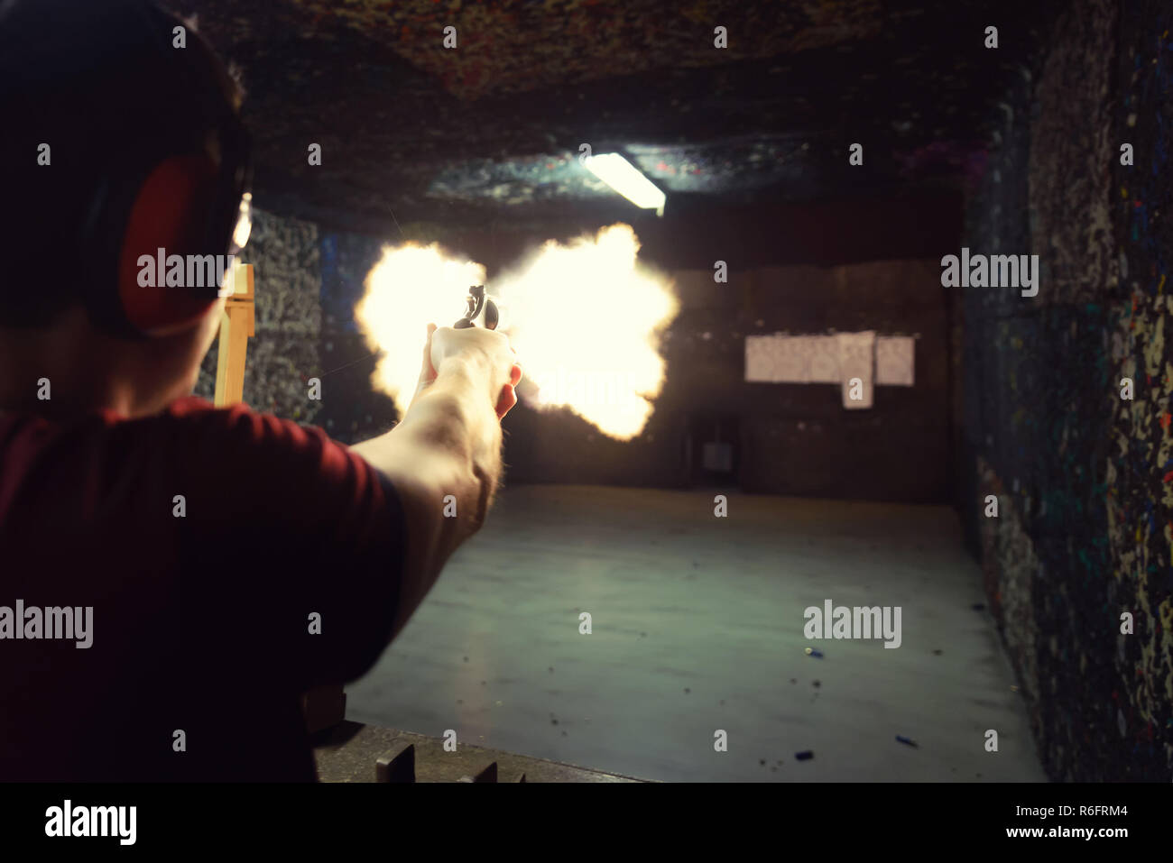 Muzzle Flash Revolver