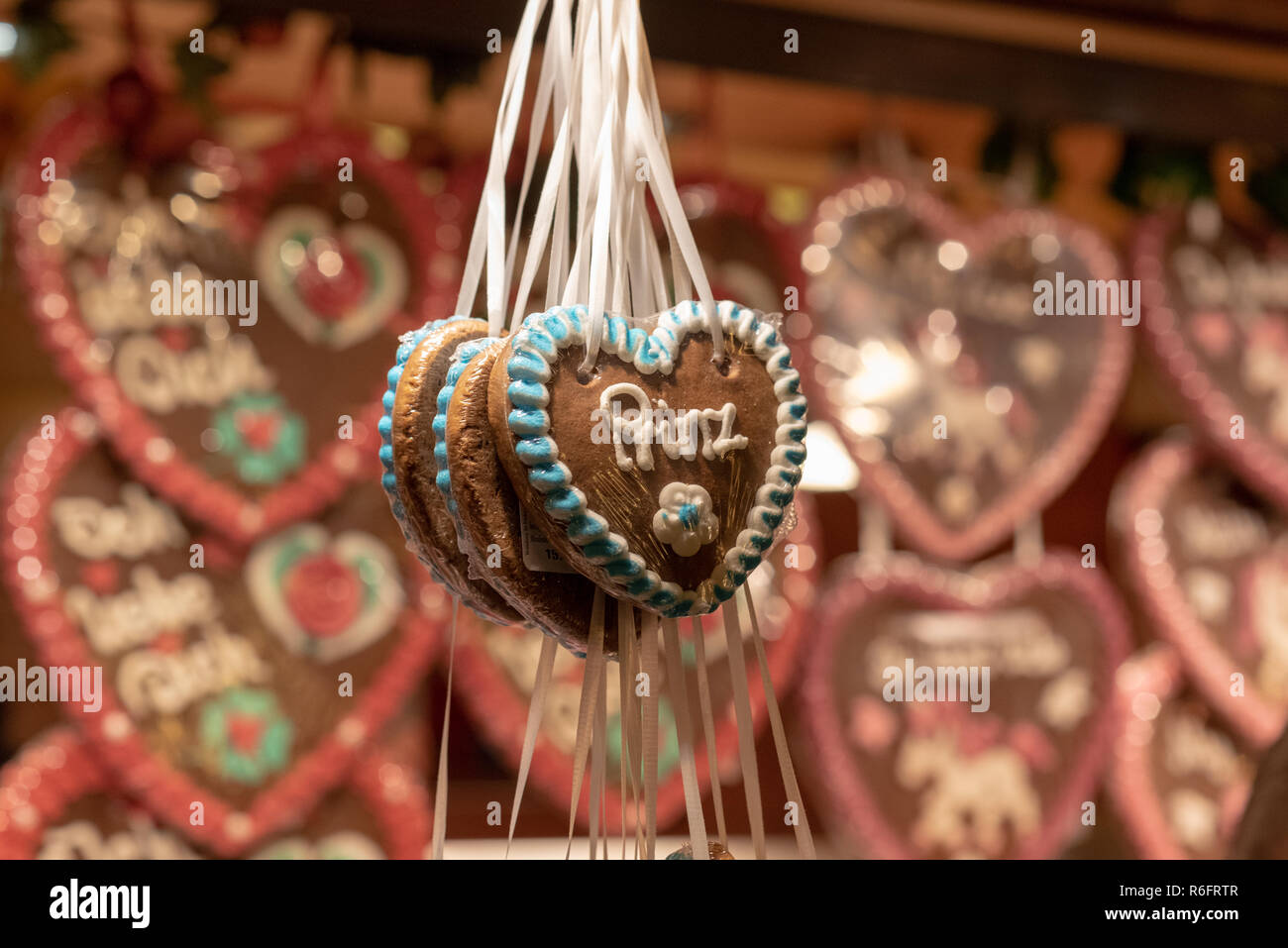 Gingerbread with the inscription Prince Stock Photo - Alamy