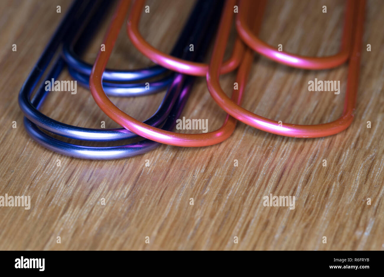 Big paper Clips Stock Photo - Alamy