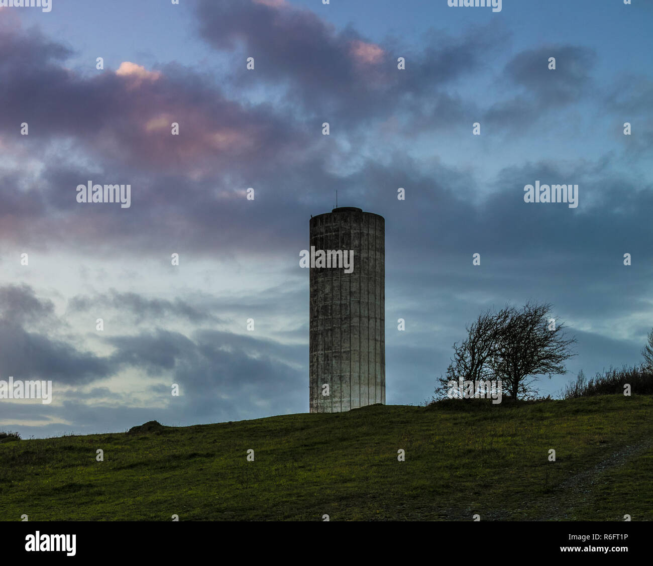 Concrete water storage tower hi-res stock photography and images - Alamy