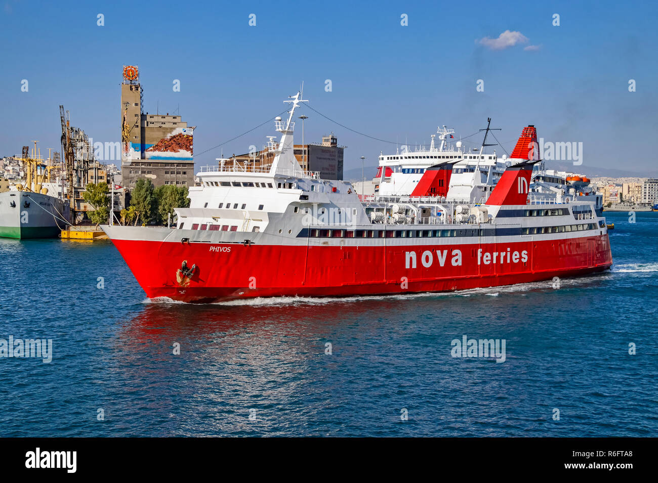 Greek Ferries High Resolution Stock Photography and Images - Alamy