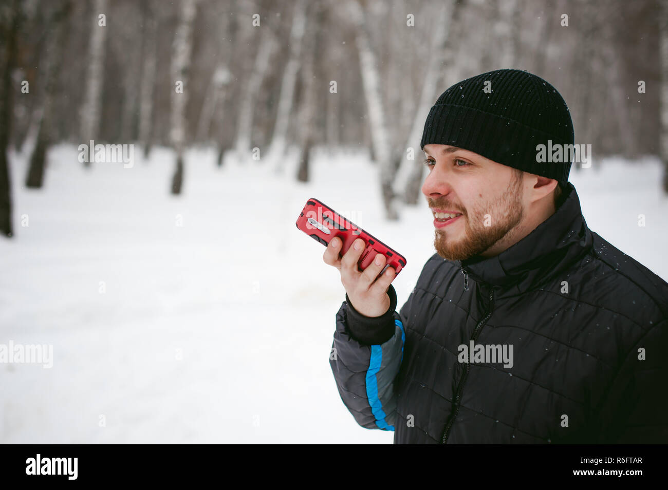 Talking smoker guy in white hi-res stock photography and images - Alamy