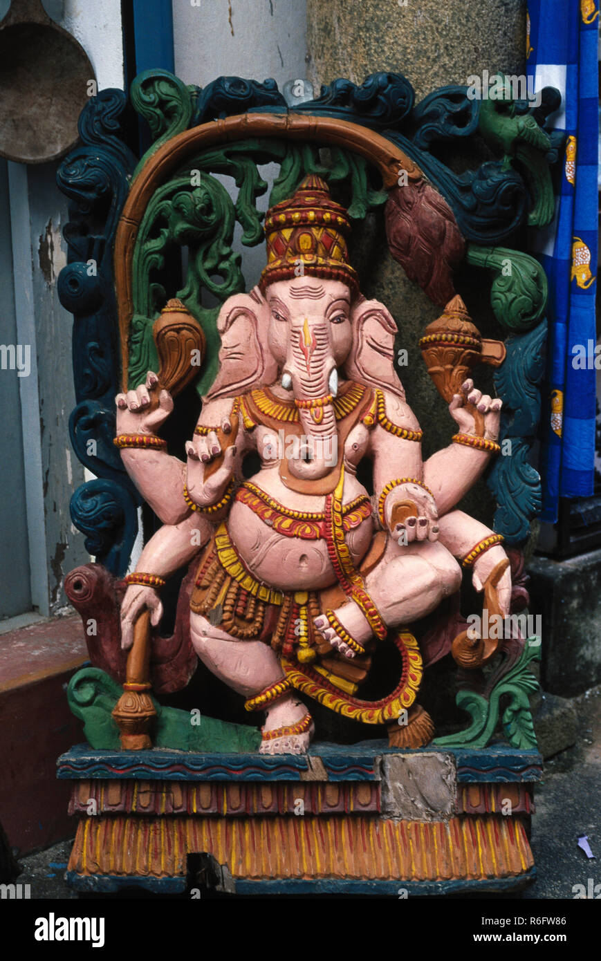 idol of lord ganesh (elephant headed god), india Stock Photo - Alamy