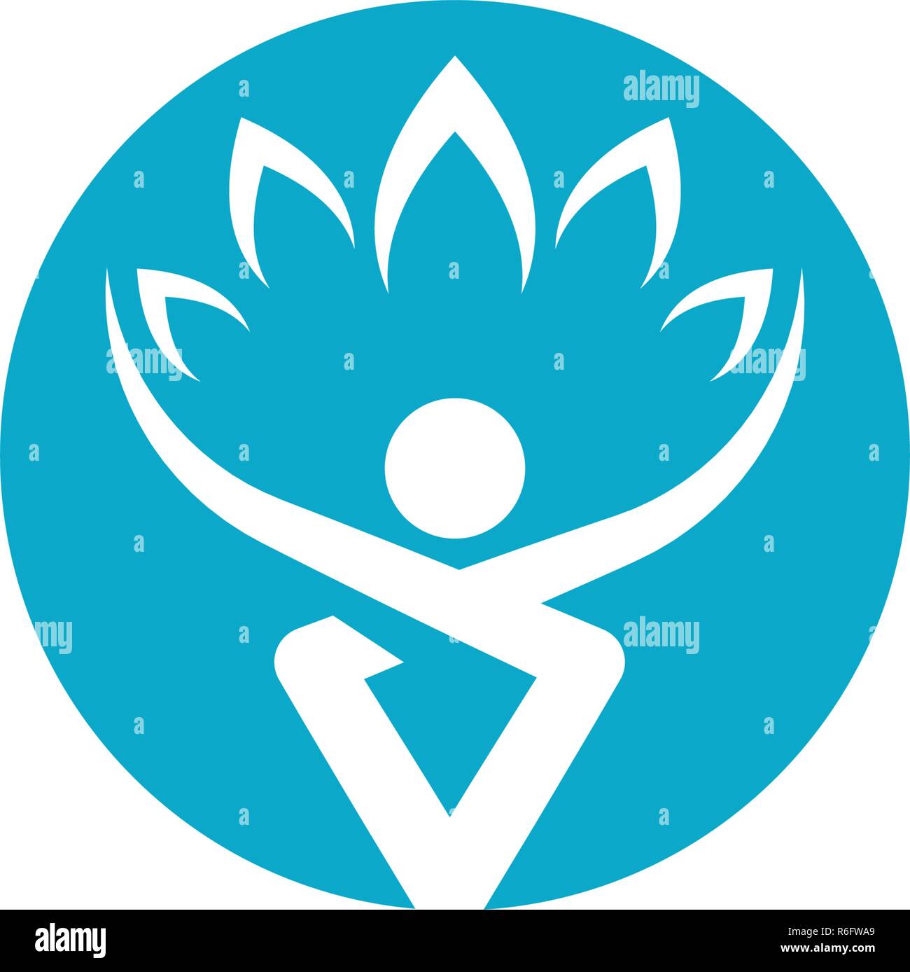 Healthy Logo Template Stock Vector Image & Art - Alamy