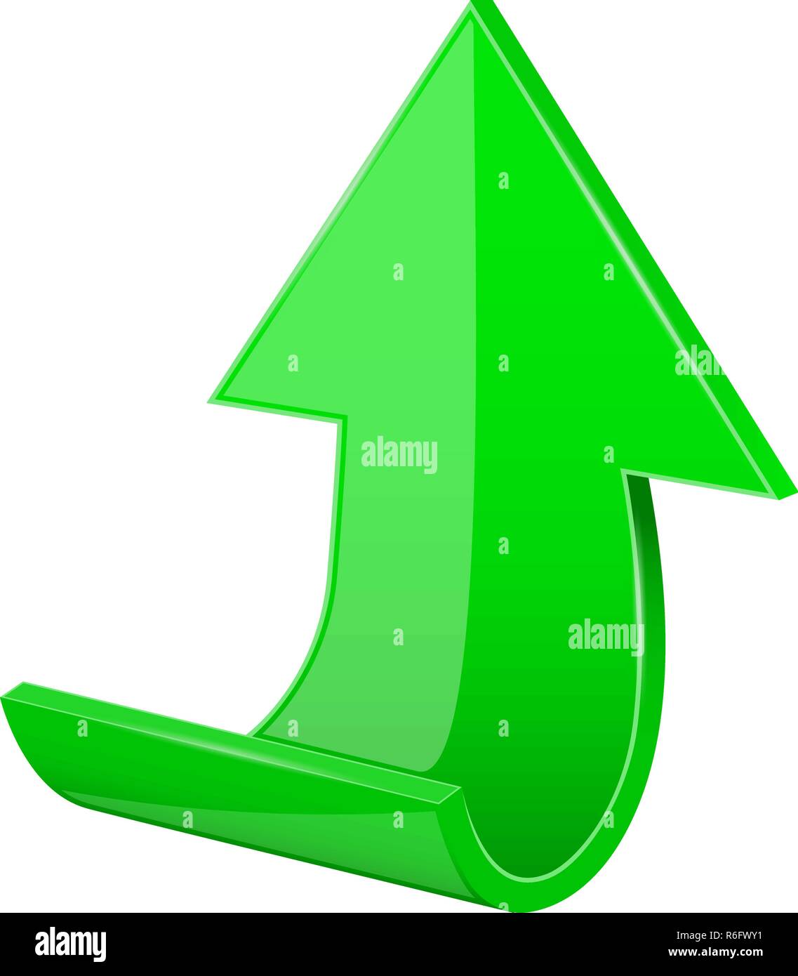 Wide arrow Stock Vector Images - Alamy