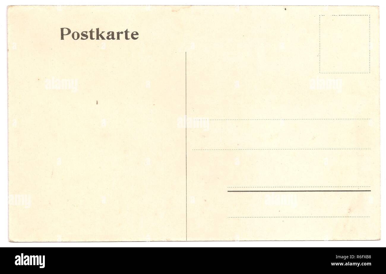 Back Of Postcard High Resolution Stock Photography and Images - Alamy