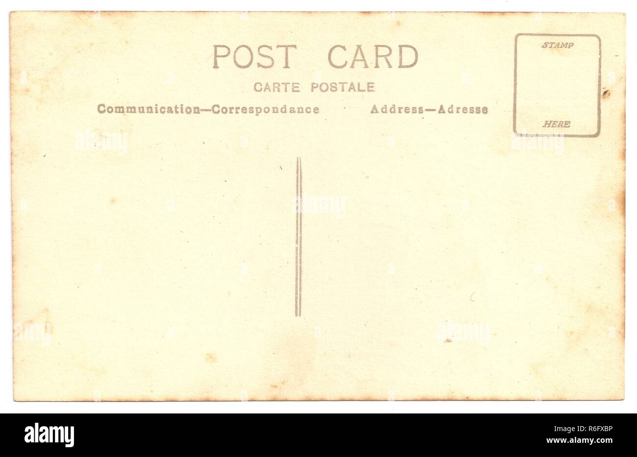 Postkaart hi-res stock photography and images - Alamy