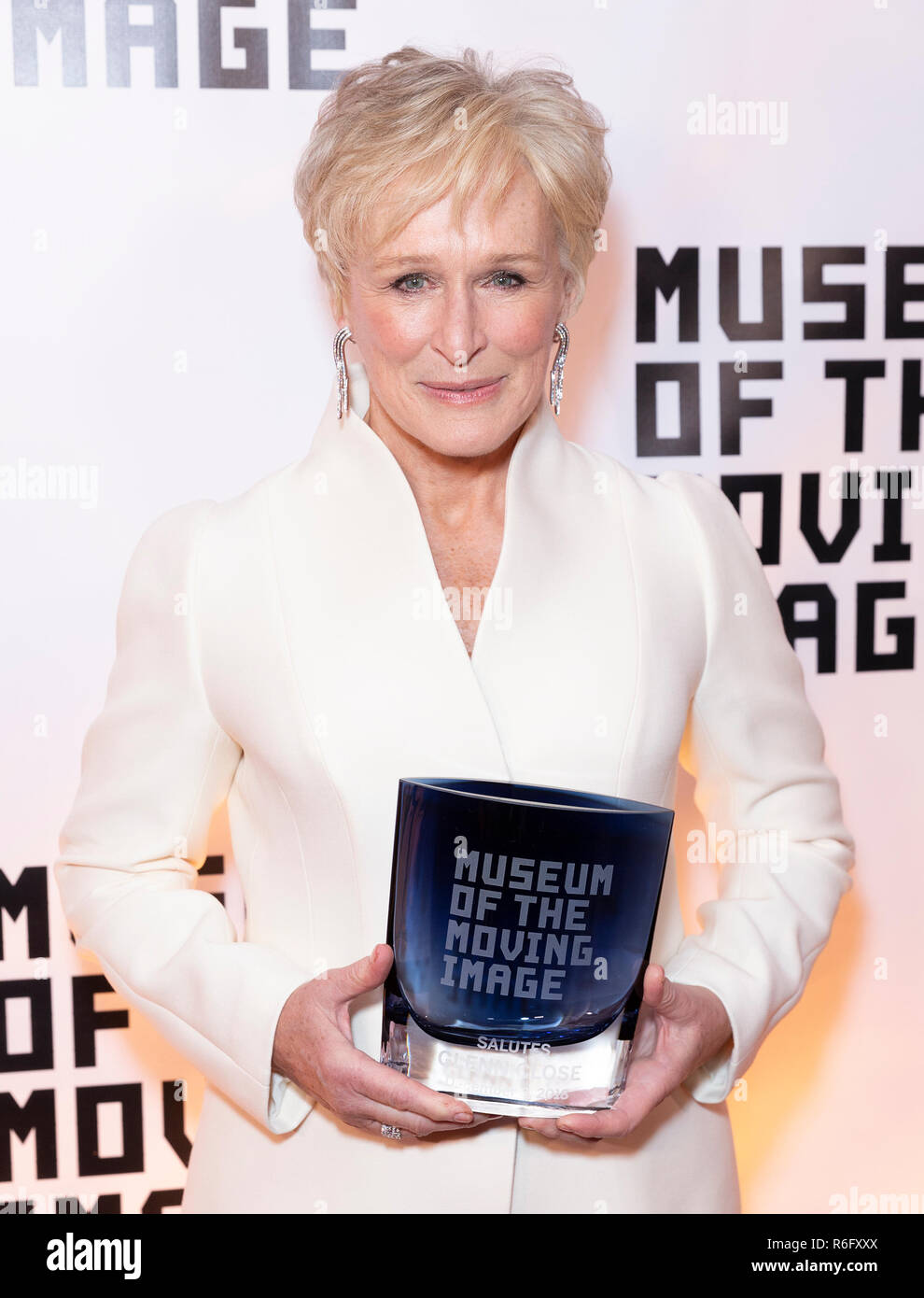 Glen Close wearing dress by Dior attends Museum Moving Image Salute ...