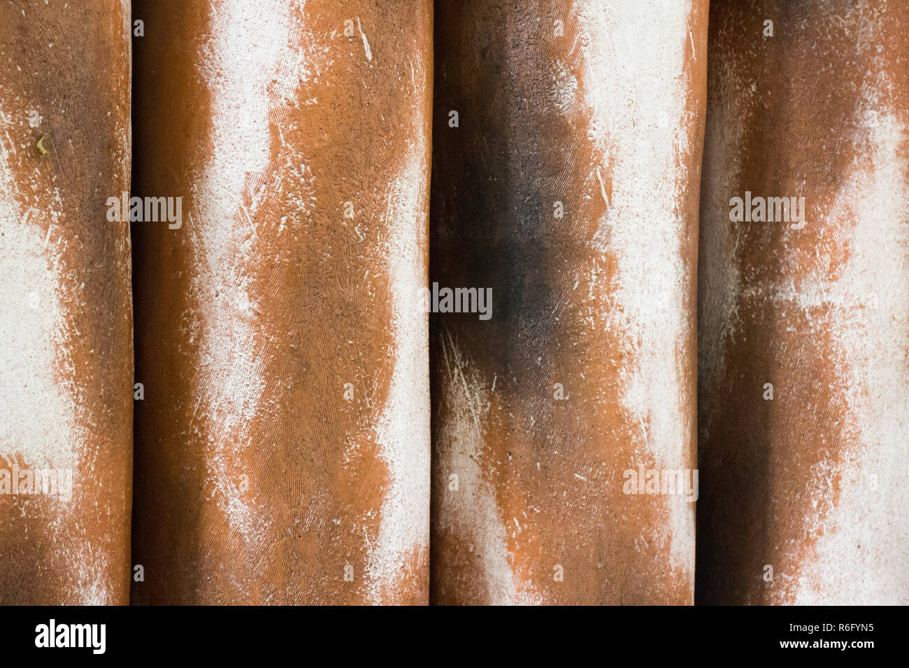 Natural texture of pottery container Stock Photo - Alamy