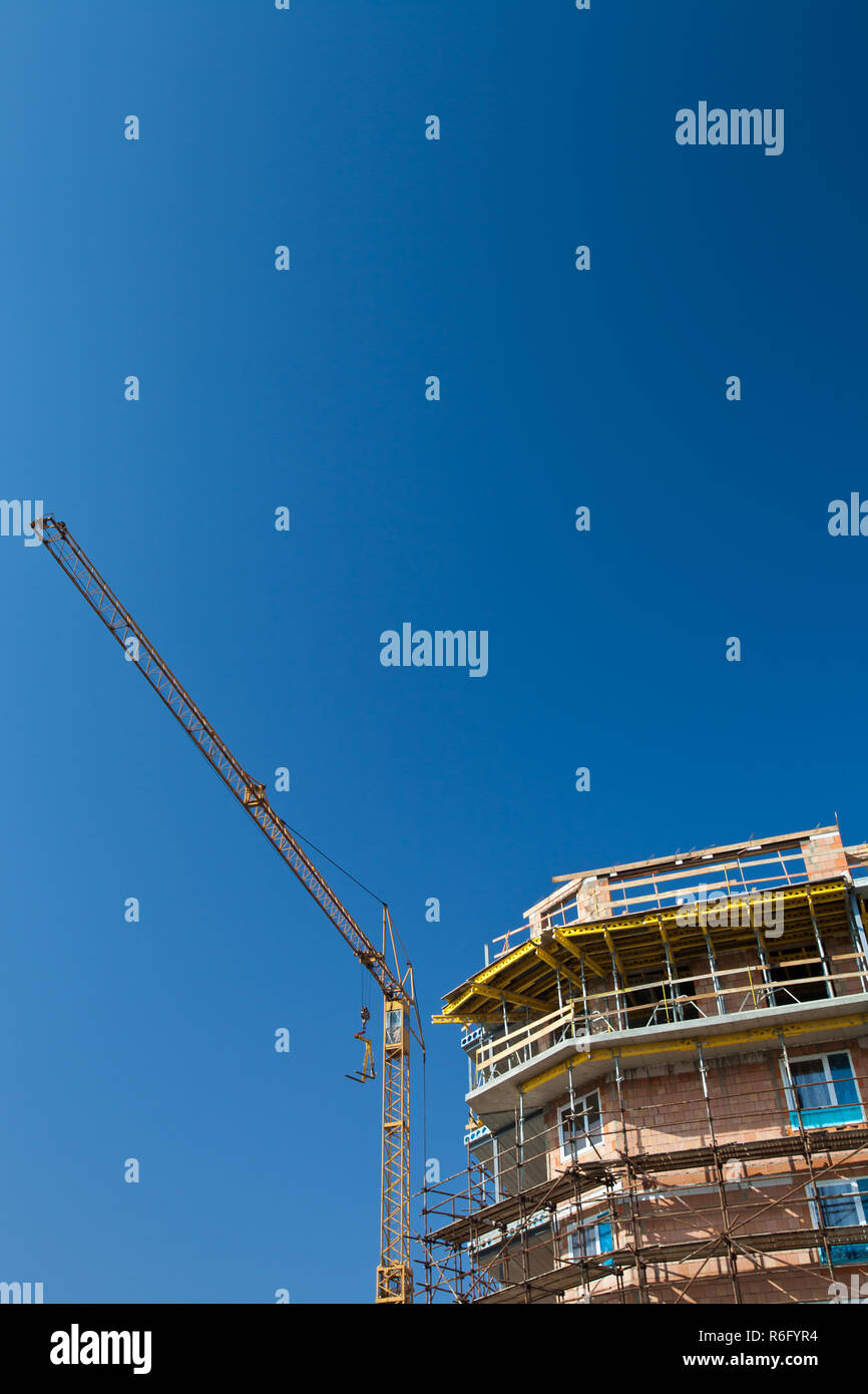 residential building construction site Stock Photo - Alamy