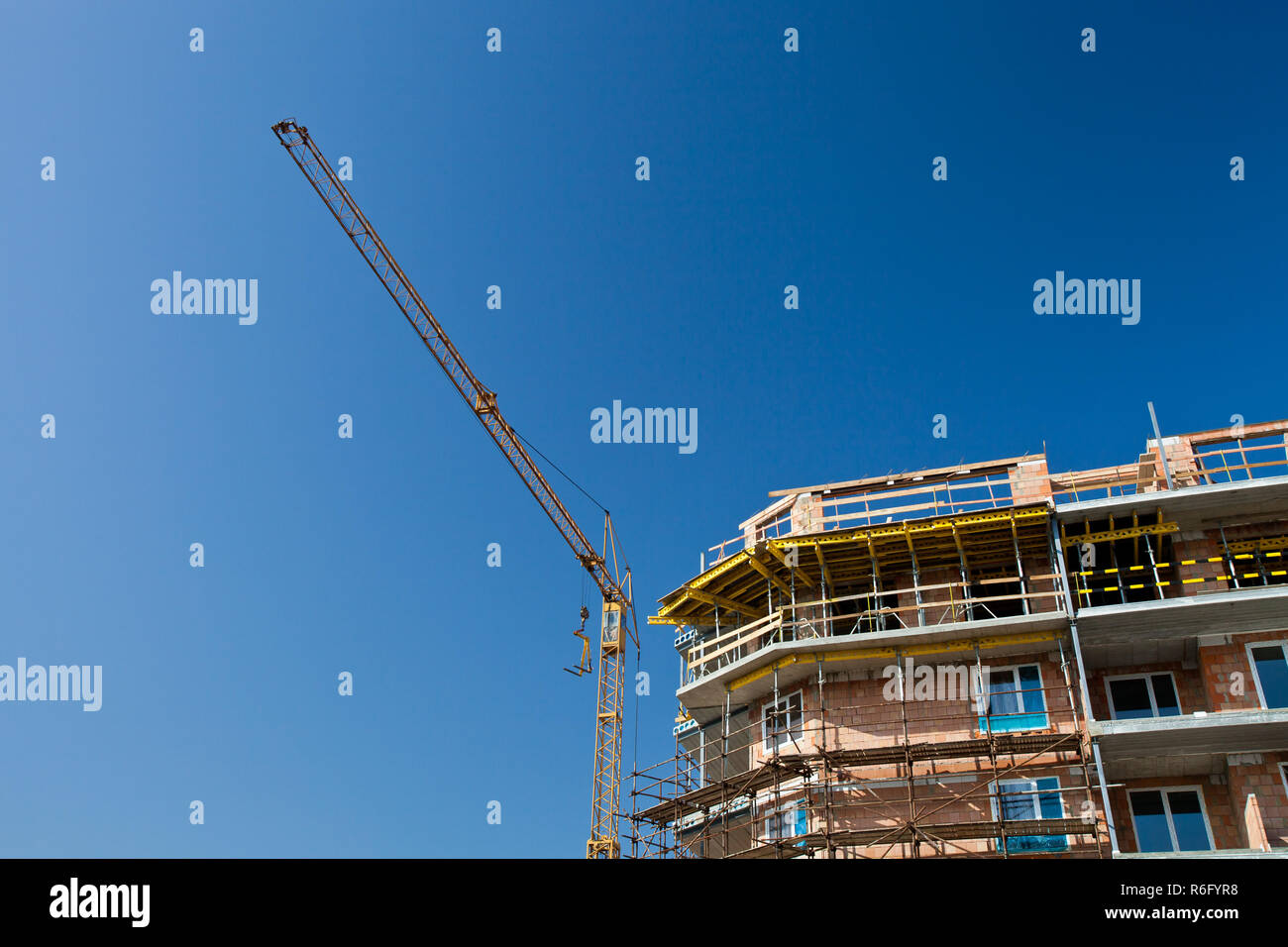 residential building construction site Stock Photo - Alamy