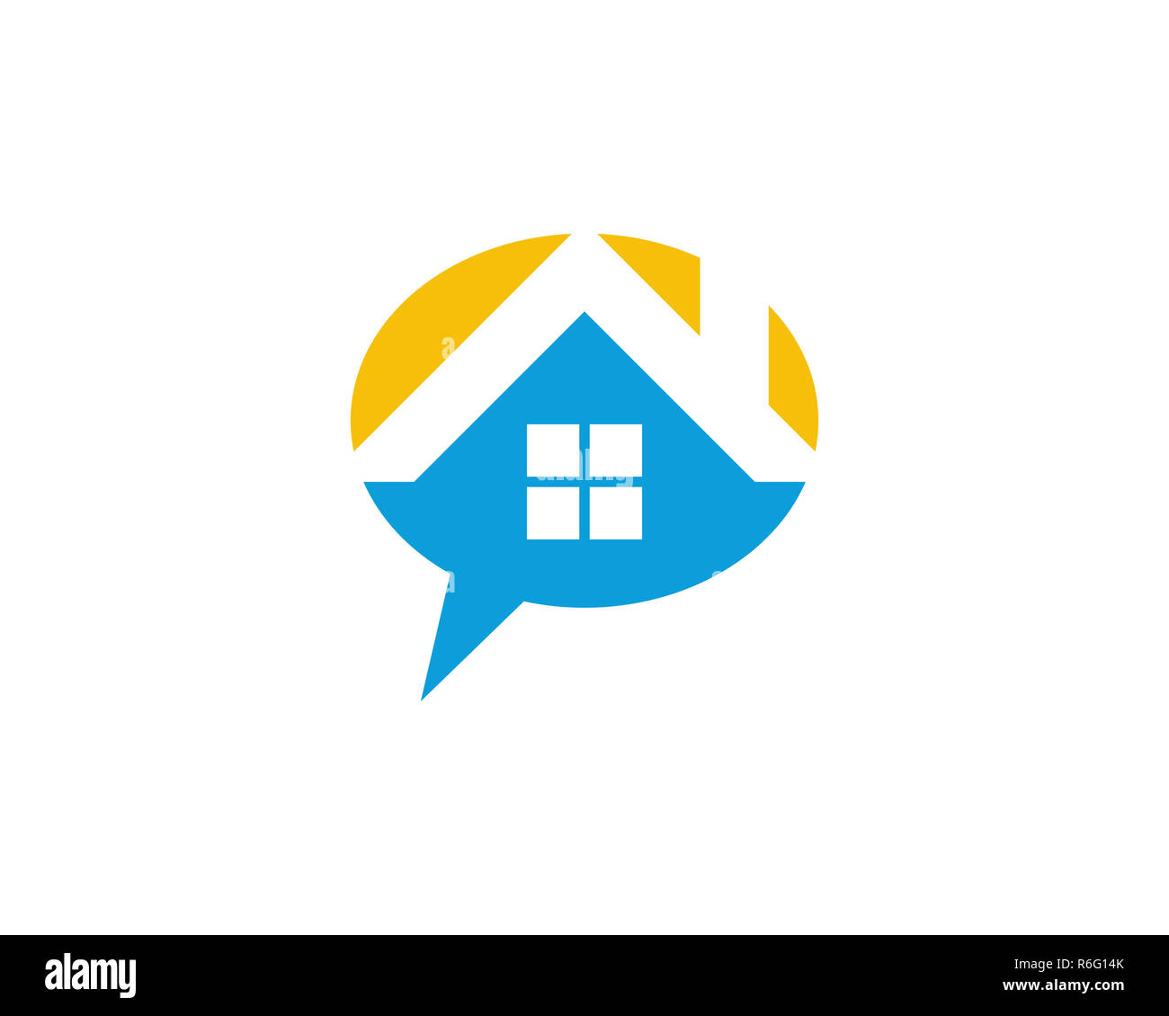 house talk logo Stock Photo - Alamy