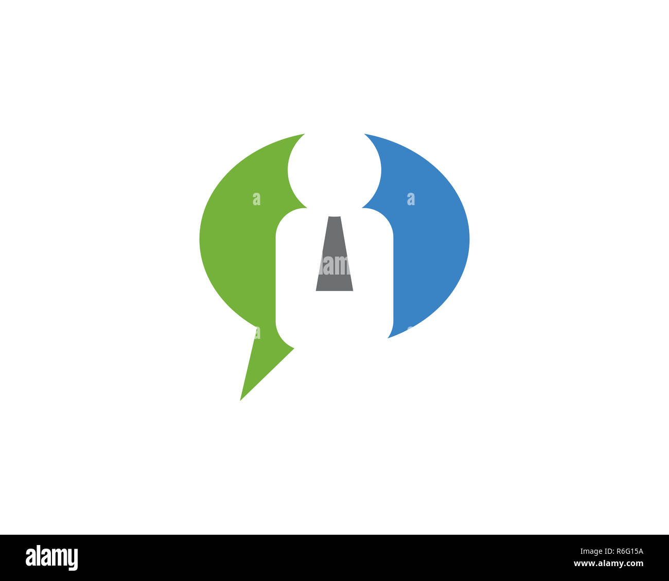 employee chat logo Stock Photo - Alamy