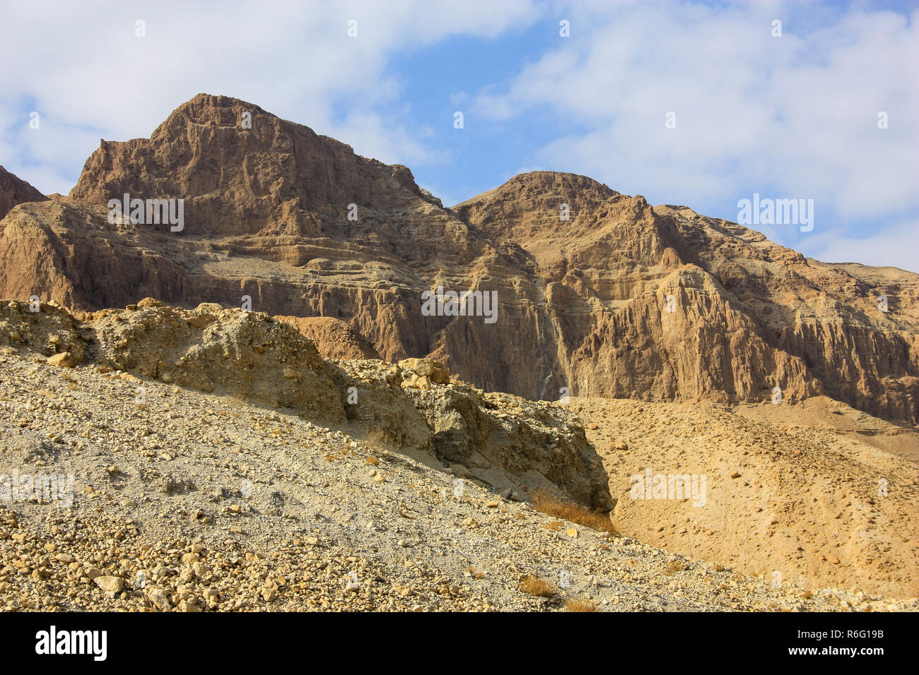 Landscape of the Negev desert in Israel Stock Photo - Alamy