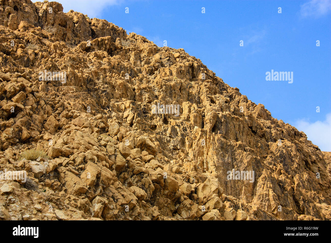 Landscape of the Negev desert in Israel Stock Photo - Alamy