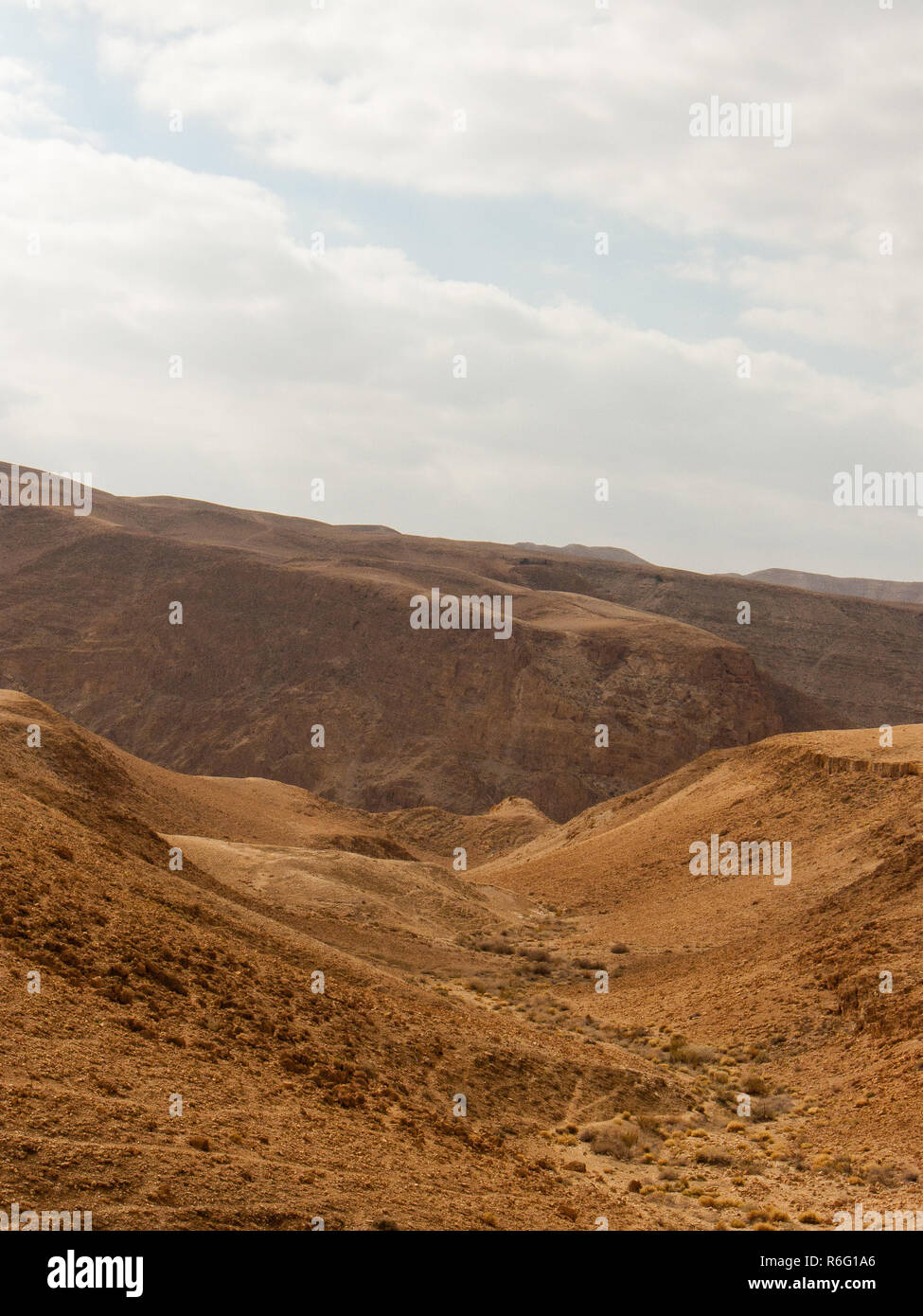 Landscape of the Negev desert in Israel Stock Photo - Alamy
