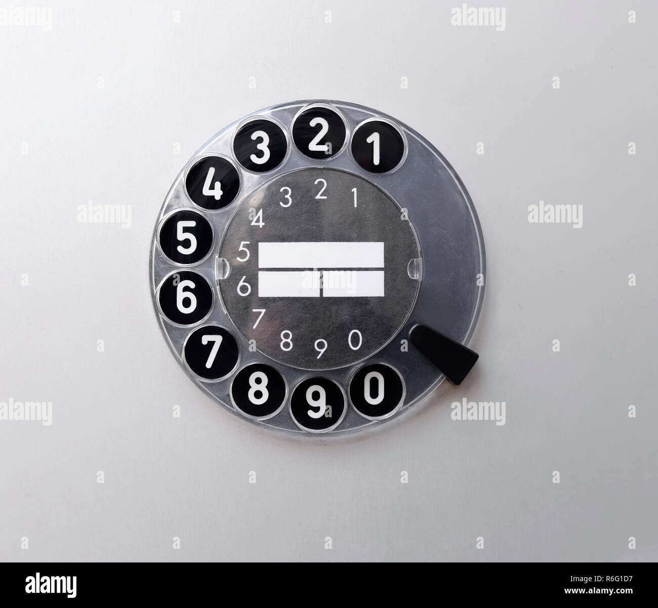 Historical white telephone with dial hi-res stock photography and ...