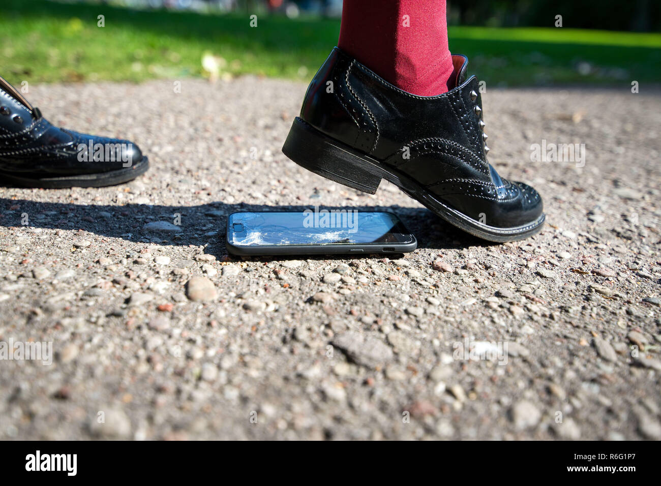 Broken shoe heels hi-res stock photography and images - Alamy