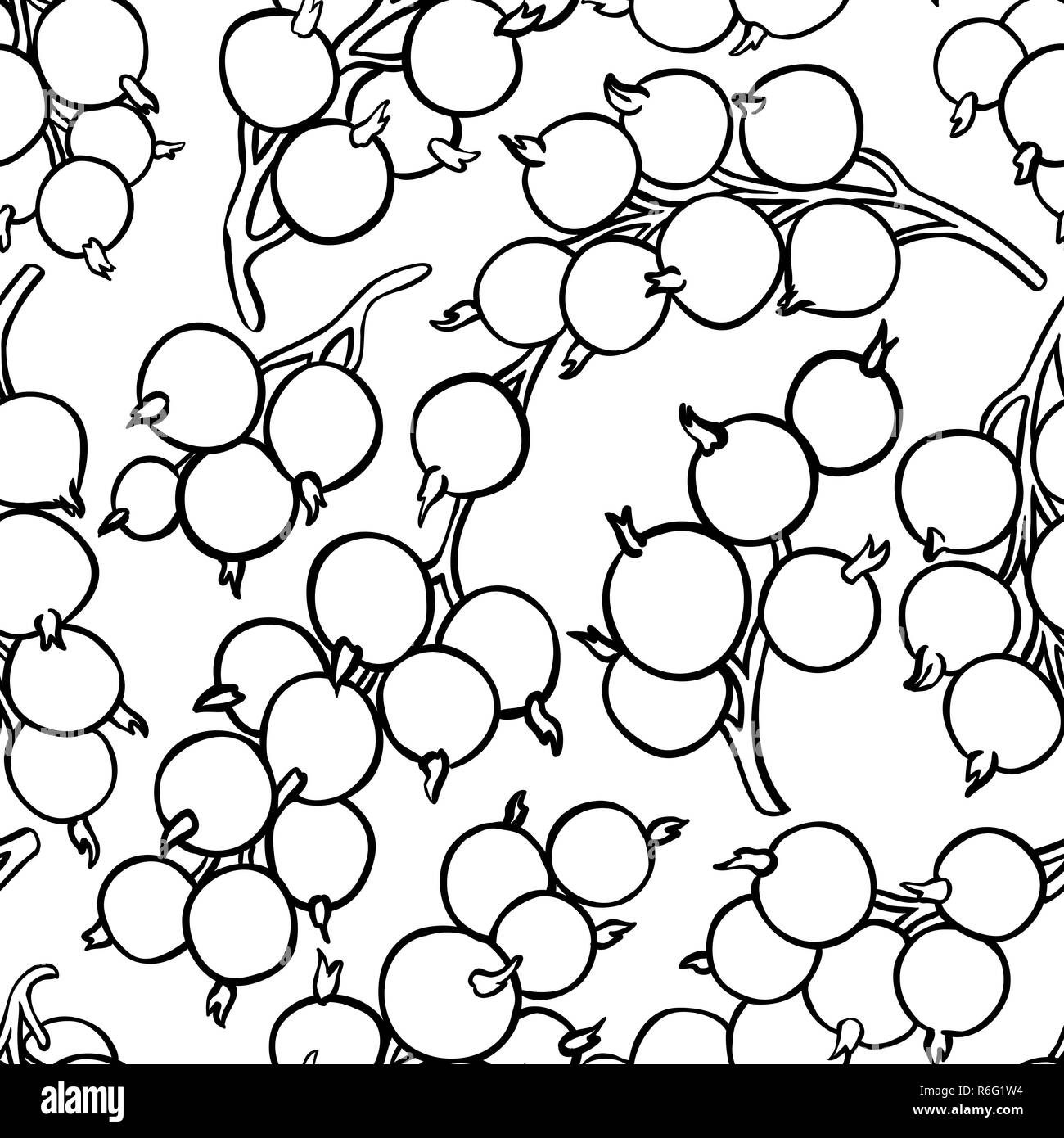 Juicy ripe currant berries Black and White Stock Photos & Images - Alamy