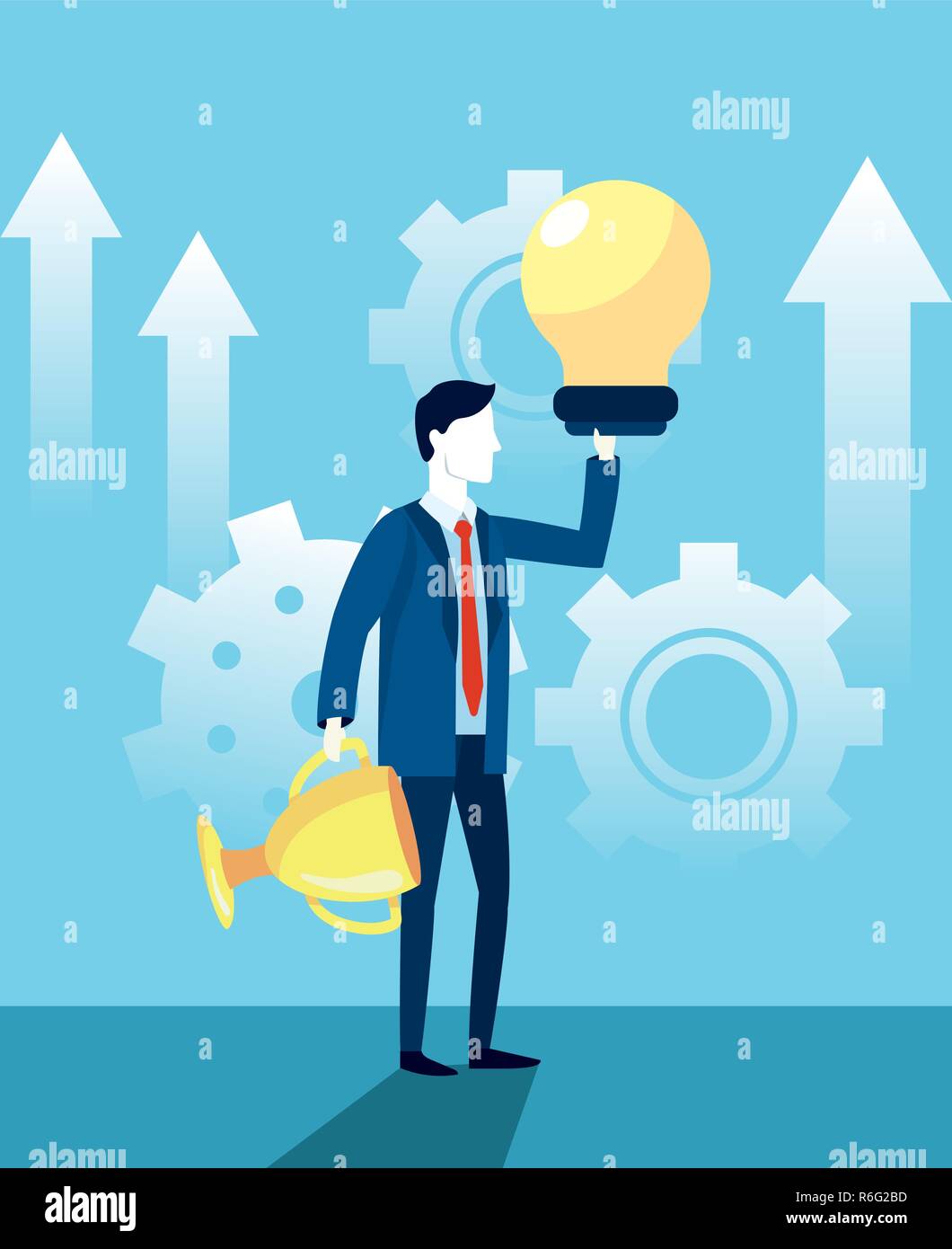 Explaining idea Stock Vector Images - Alamy