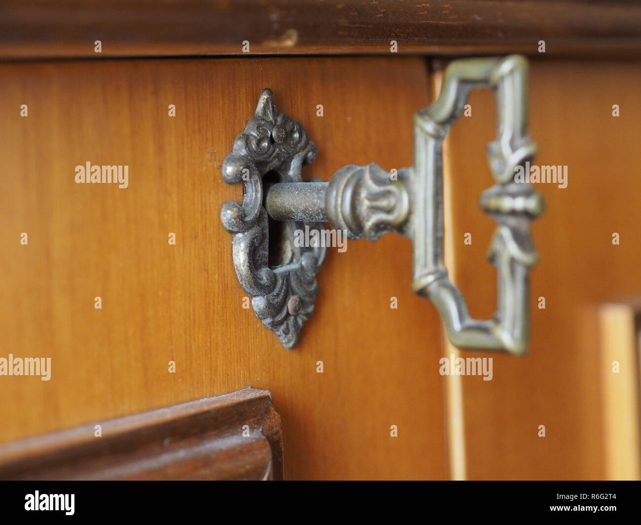 old cabinet key Stock Photo - Alamy