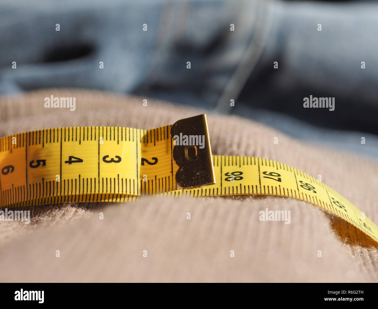 tailor meter ruler Stock Photo - Alamy