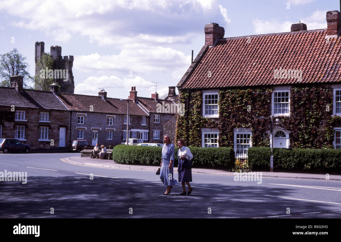 The North Yorkshire village of Helmsley is on the A170 road to ...