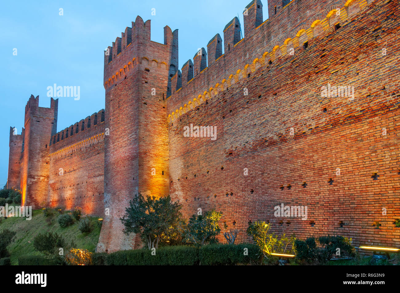 The Gradara Fortress Stock Photo - Alamy