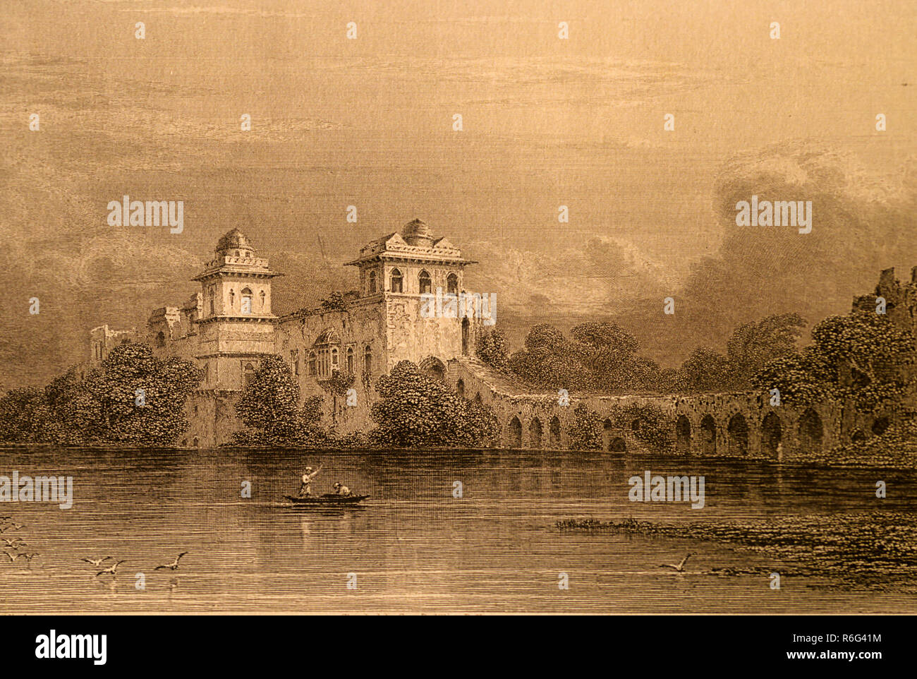 Jahaz Mahal, Mandu, Mandav, Mandavgad, Dhar district, Malwa region ...