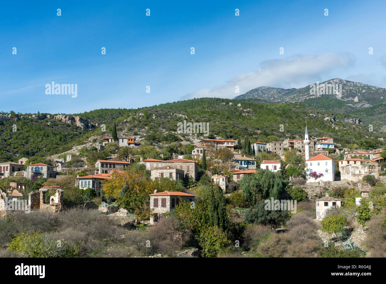 This village is an ancient village known as Domatia. The history goes ...