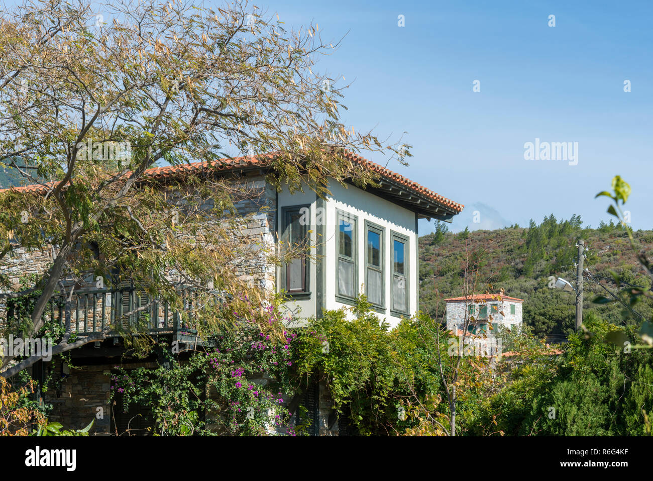 This village is an ancient village known as Domatia. The history goes ...