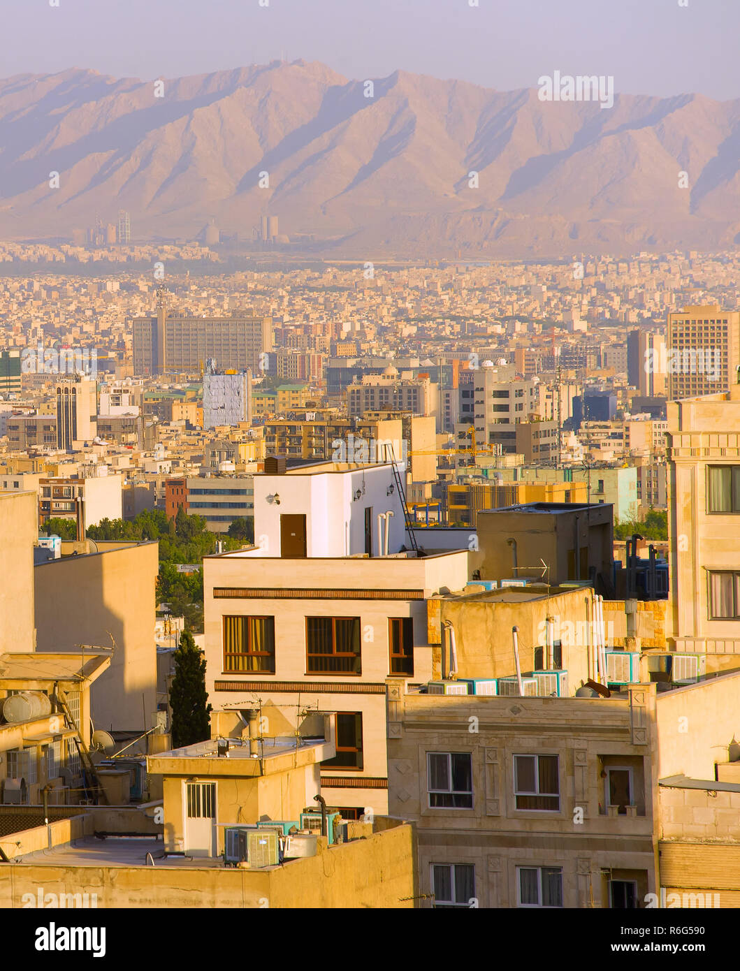 Tehran cityscape. Iran Stock Photo - Alamy