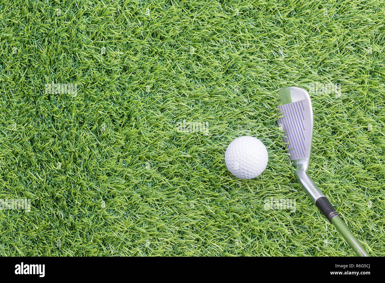 Sport objects related to golf equipment Stock Photo - Alamy