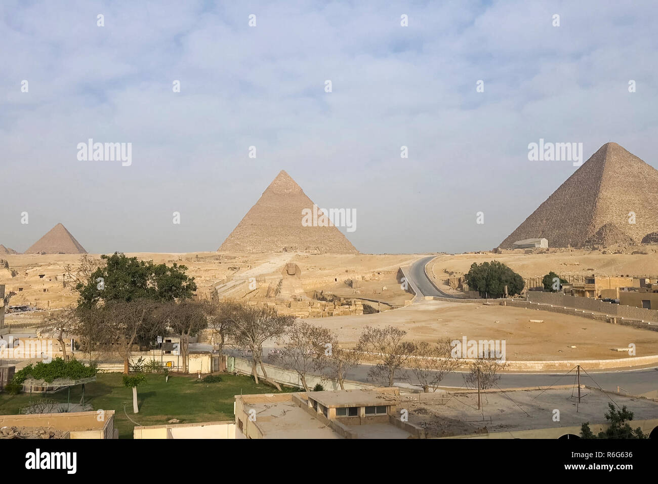 Pyramids of giza. Great pyramids of Egypt. The seventh wonder of the ...