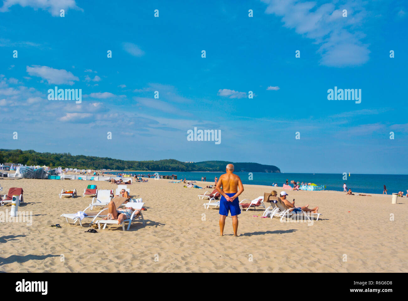 Sopot zoppot beach hi-res stock photography and images - Alamy