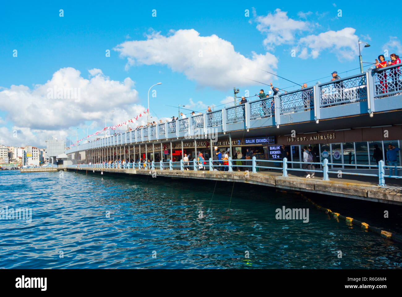 Galata Bridge, Istanbul, Turkey, Eurasia Stock Photo - Alamy