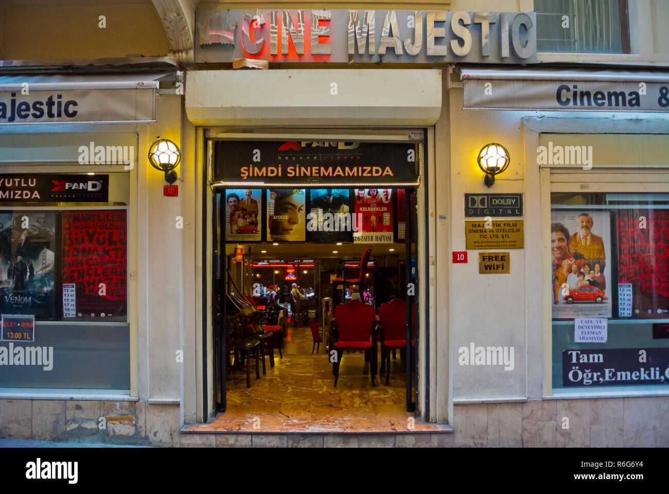 The majestic cinema istanbul hi-res stock photography and images - Alamy