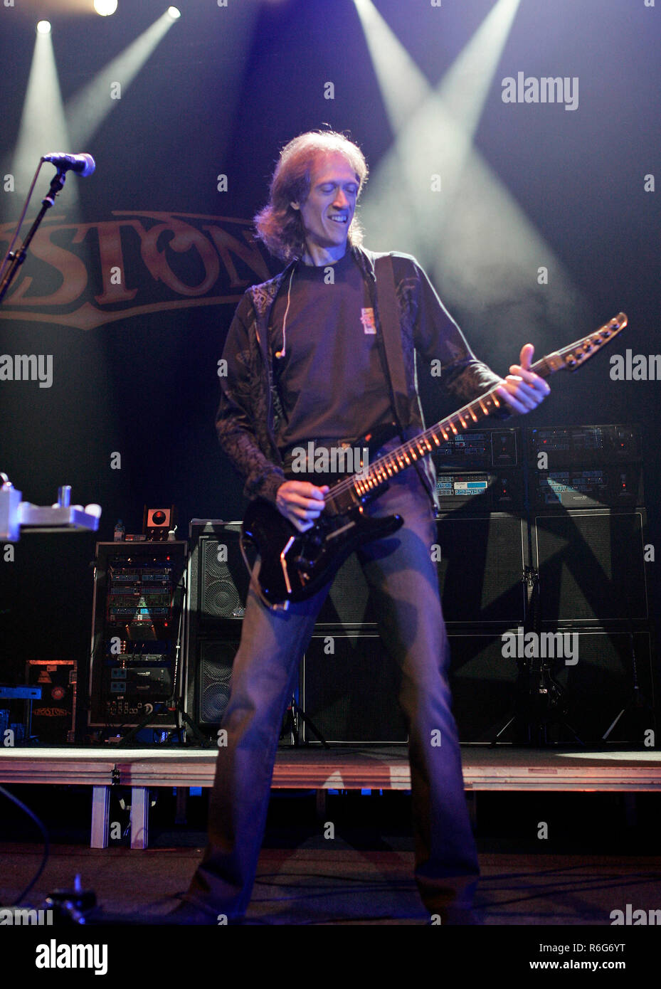 Gary Pihl with Boston performs in concert at the Seminole Hard Rock ...
