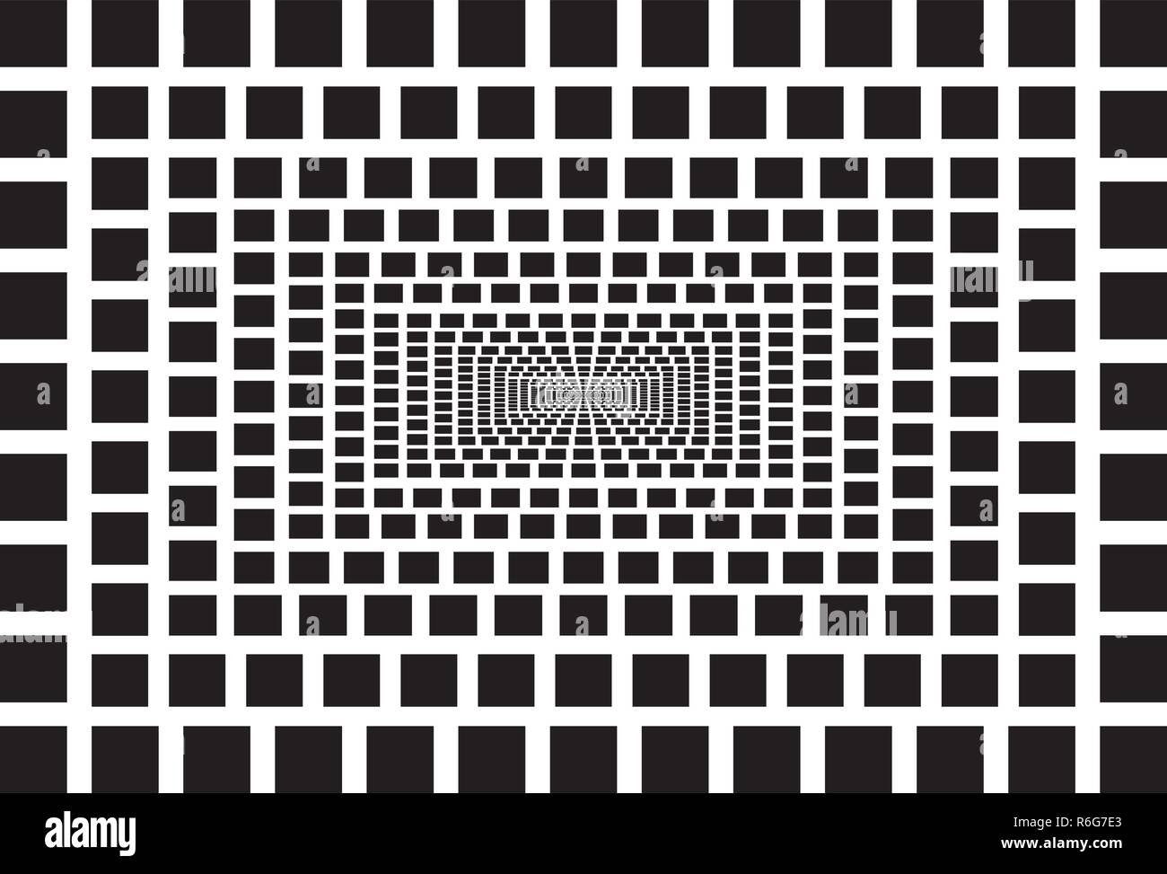 Square Black & White abstract vector pattern Stock Vector Image & Art ...
