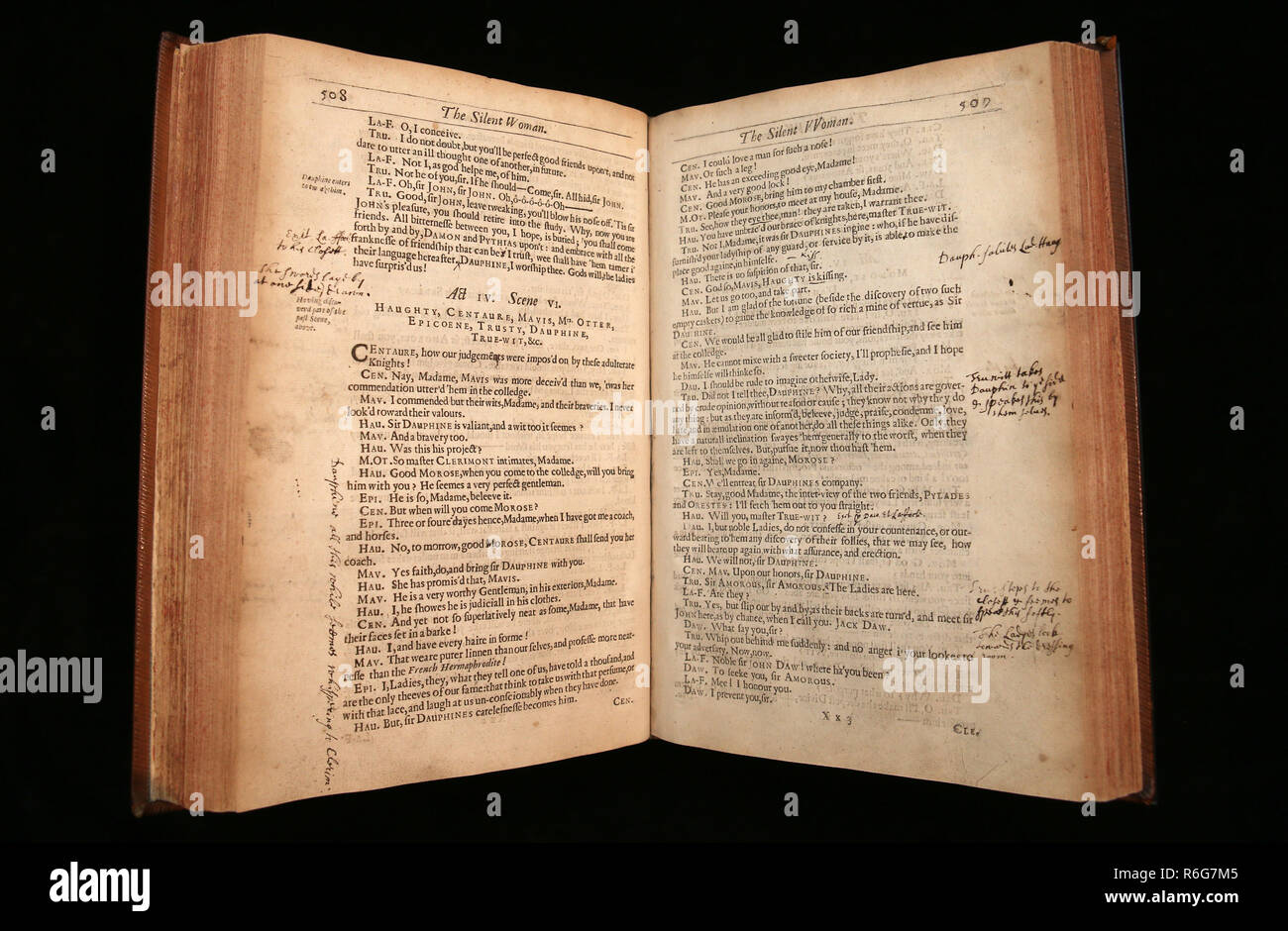 A unique volume of 17th Century plays by dramatist Ben Jonson which is ...